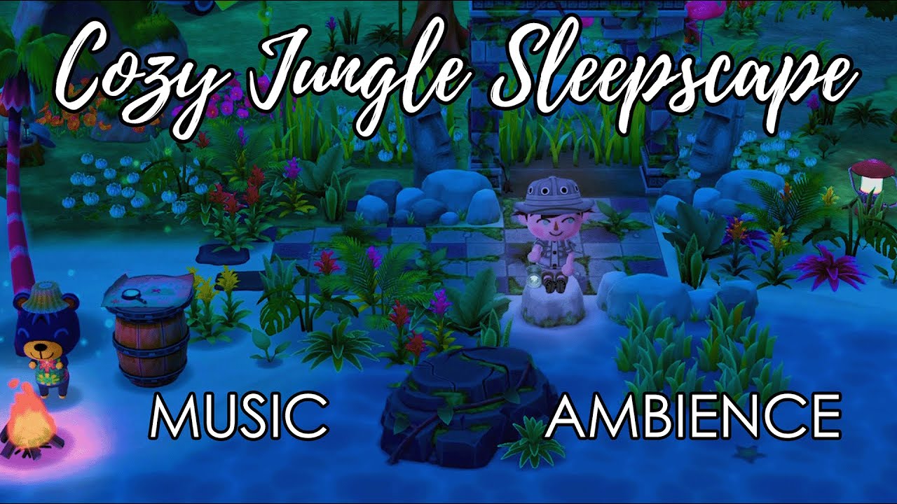 ACPC BGM + Ambience | Relaxation, Study, Sleep In Cozy Jungle ...