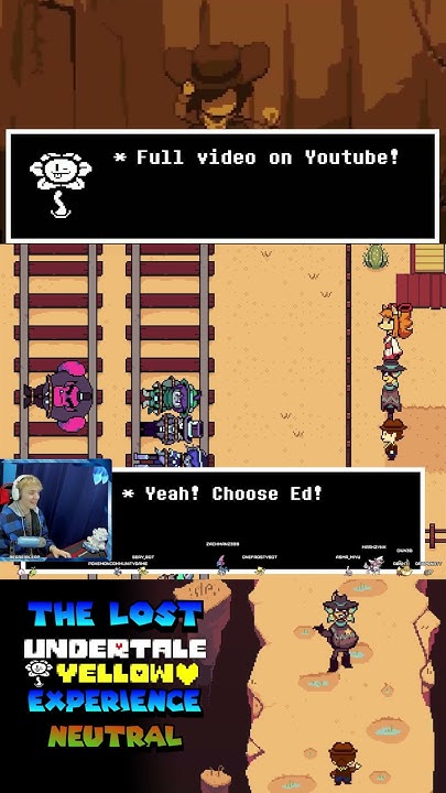Undertale Yellow The Train Problem #undertale - YouTube