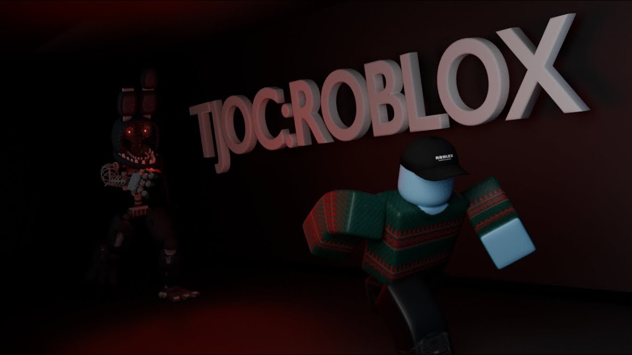 Попытался выжить в гостях у ignited bonnie | TJOC:ROBLOX - YouTube