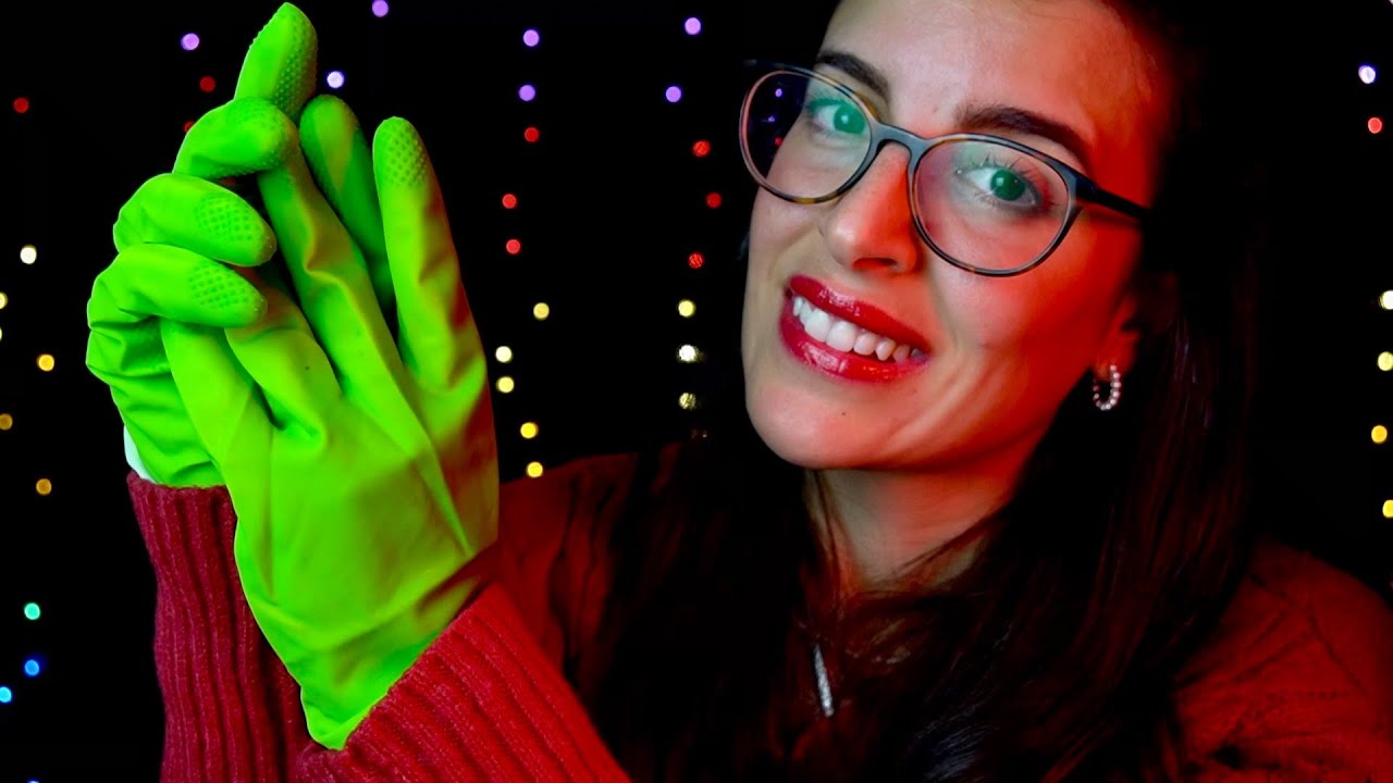 ASMR per chi vuole dormire bene la notte in 7 MINUTI 🧤 99.9% SLEEP 😴 ...