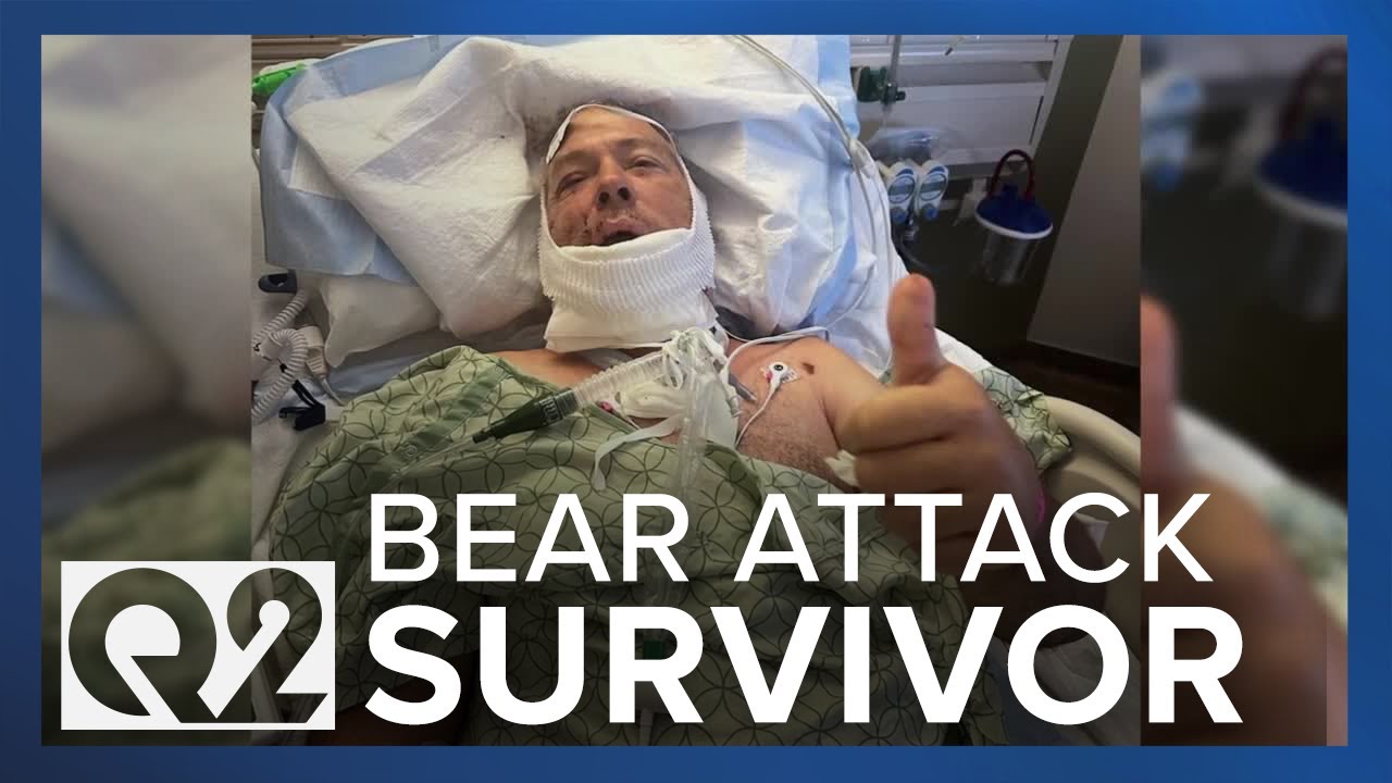 Montana bear attack victim faces long road to recovery - YouTube