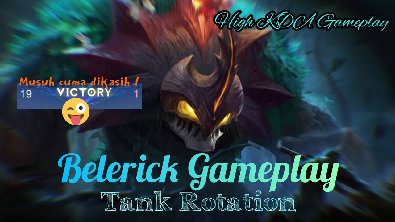 Belerick Gameplay | Tank Rotation | Mobile Legends #mobilelegends #mlbb ...