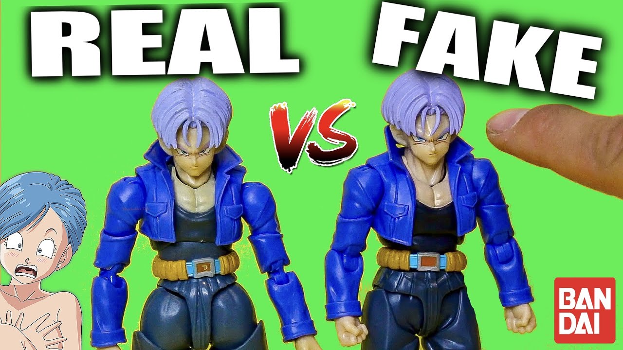 NEW* KO Trunks Action Figure Review / S.H. Figuarts BOOTLEG COMPARISON ...