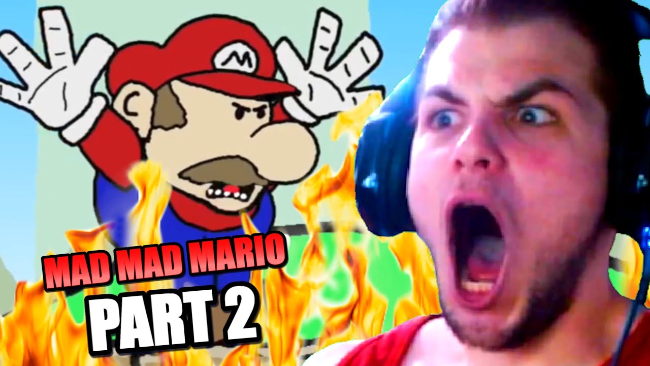 Mad Mad Mario 2 REACTION!!! He's On The Stuff!? - YouTube