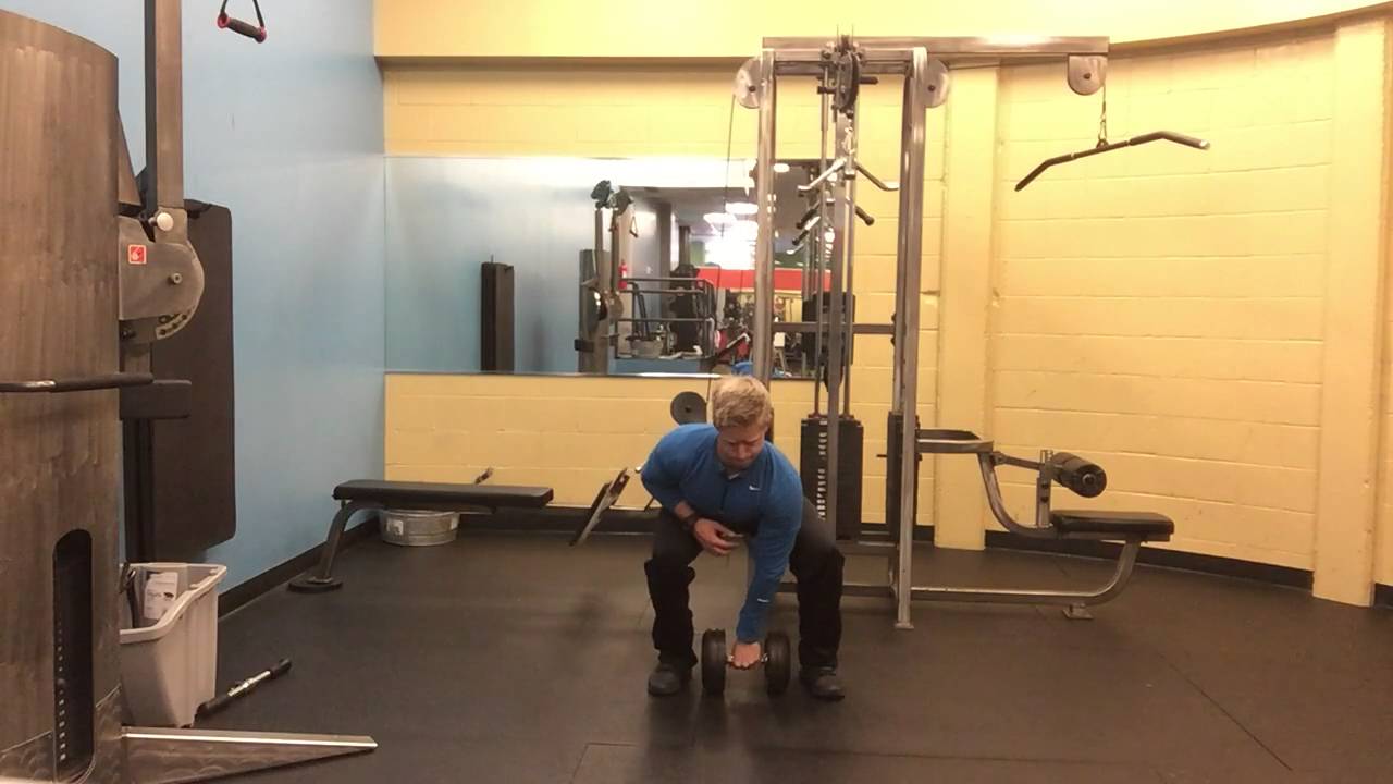 Single-Arm Dumbbell Snatch - YouTube