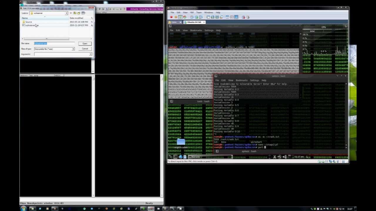 Exploiting/Fuzzing with Metasploit + Immunity Debugger (Vulnserver Buffer Overflow) - YouTube
