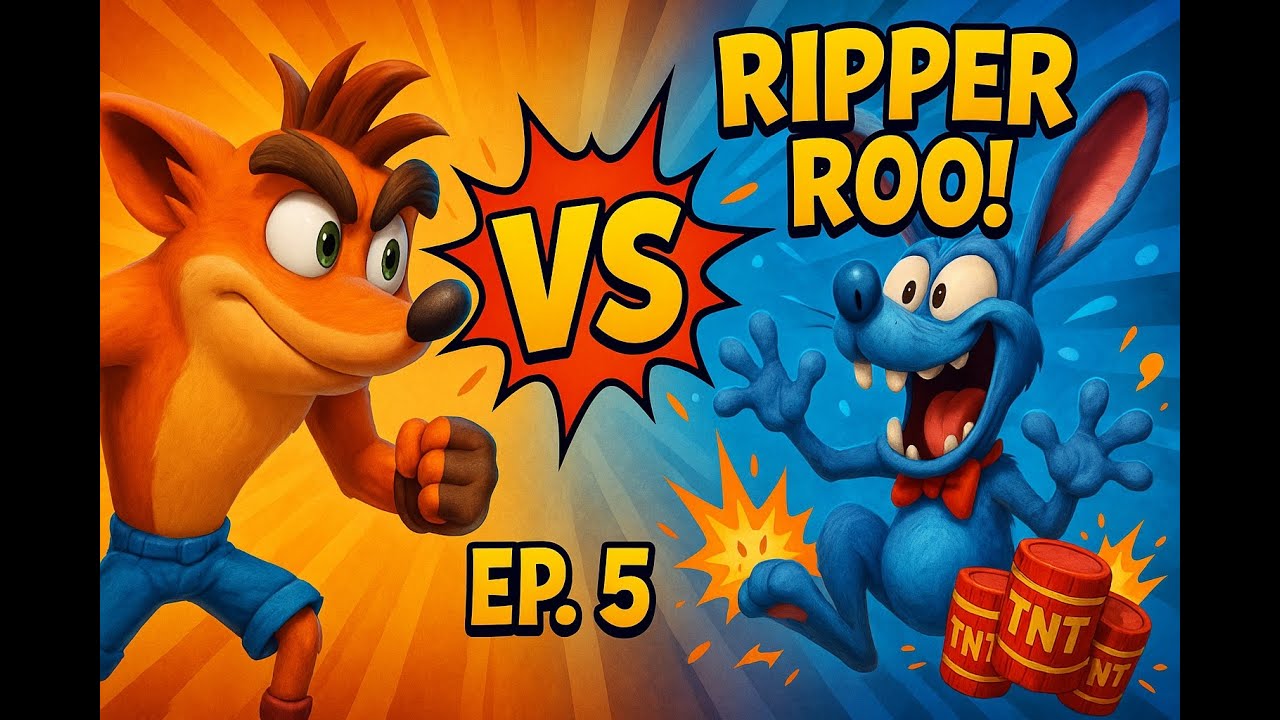 Crash Bandicoot | Speed Vs Ripper Roo | Ep. 5 - YouTube