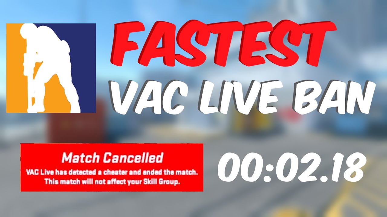 [WR 00:02.18] CS2 Fastest VAC Live Ban - YouTube