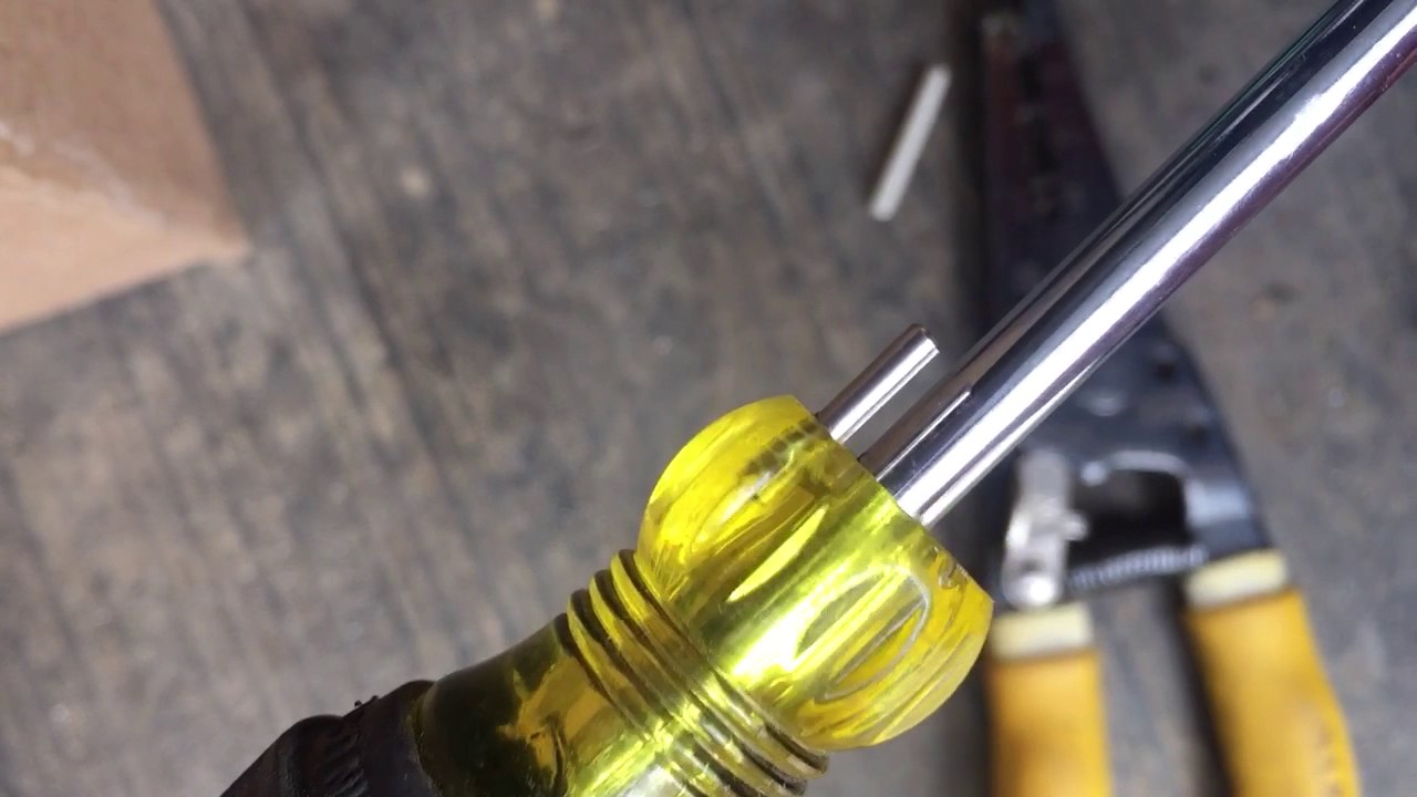 Secret Klein Screw Driver Trick - YouTube