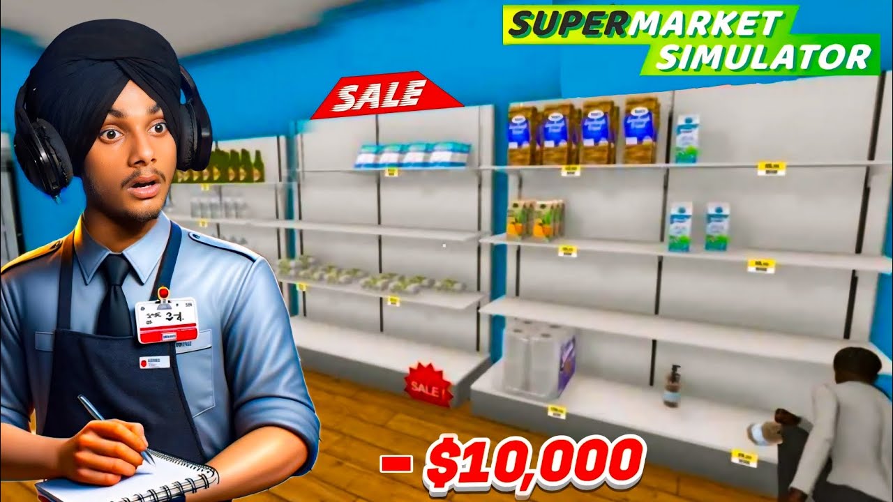 I LOST $10000 IN SUPER MARKET|SUPER MARKET SIMULATOR |#3 - YouTube