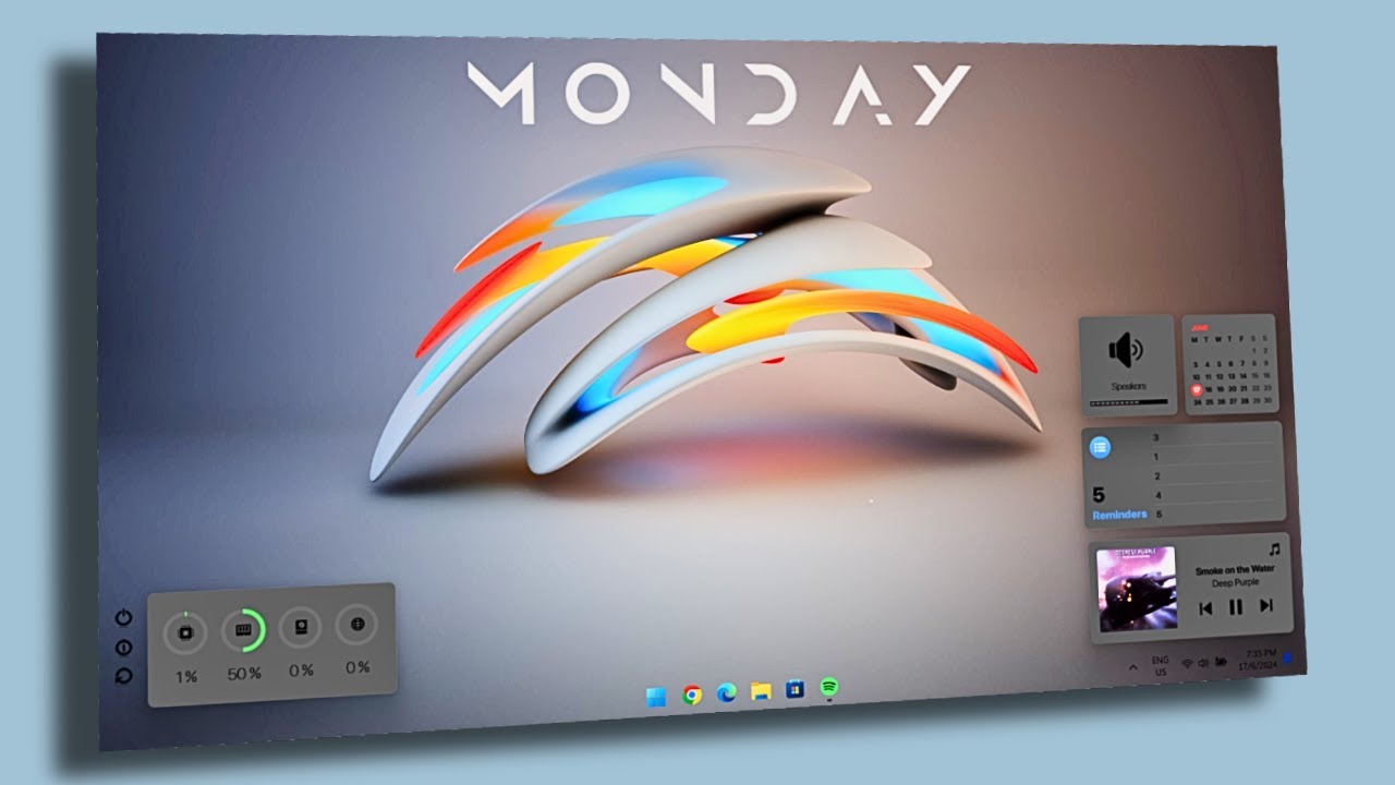Make Your Desktop Look Cool And Clean - YouTube