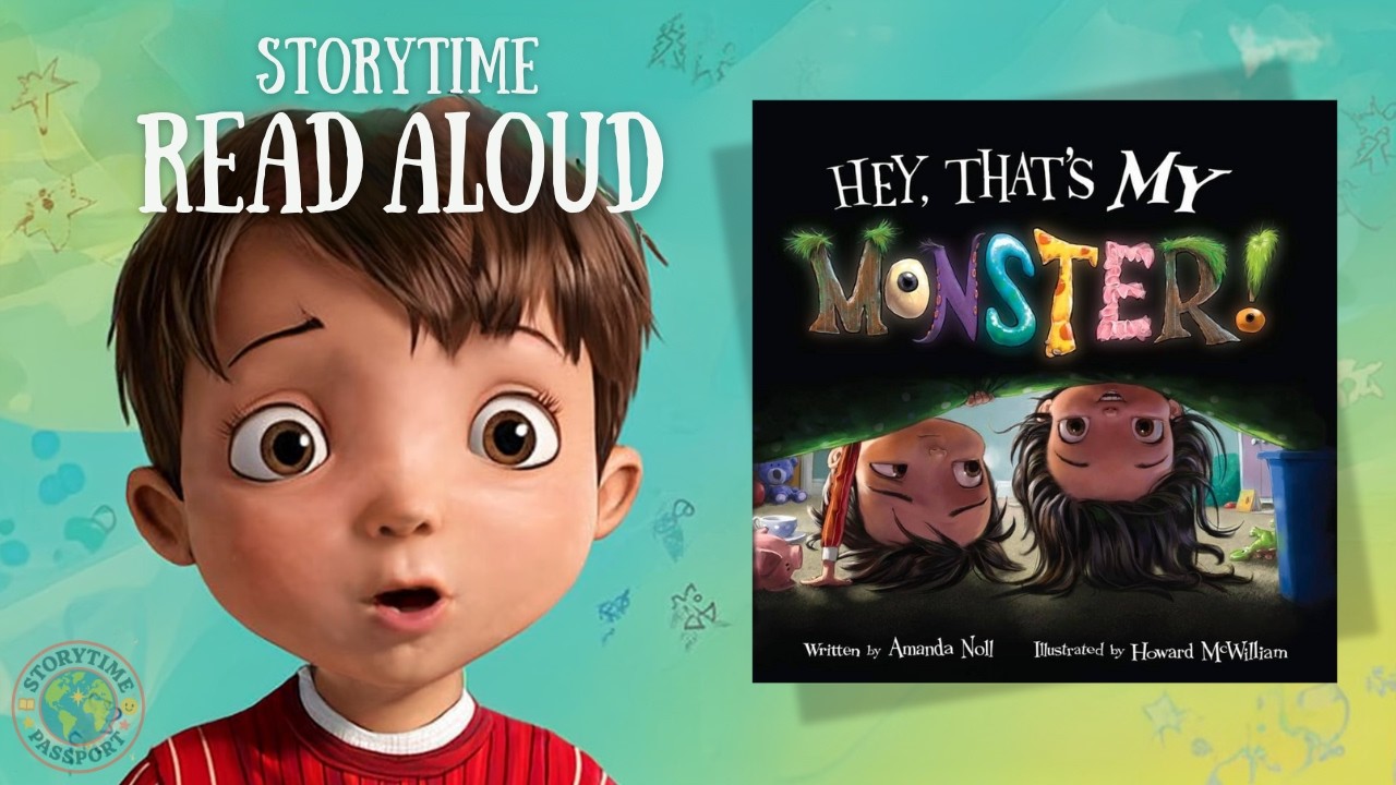 Hey, That’s MY Monster! Read Aloud 👾 | Funny & Spooky Storytime for ...