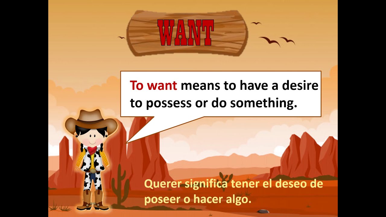 WANT, NEED, WISH - YouTube