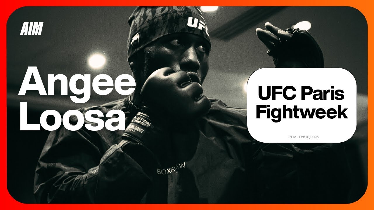 Ange Loosa | Fight Weekend in Paris – The Journey to UFC Glory - YouTube