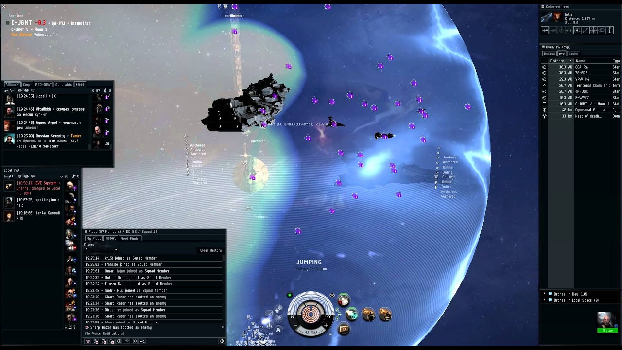 EvE Titan bridge - YouTube