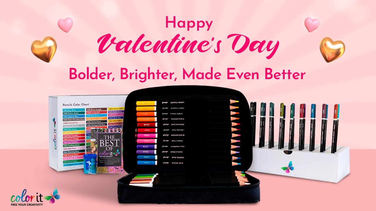 ColorIt 72 Colored Pencil Set - YouTube