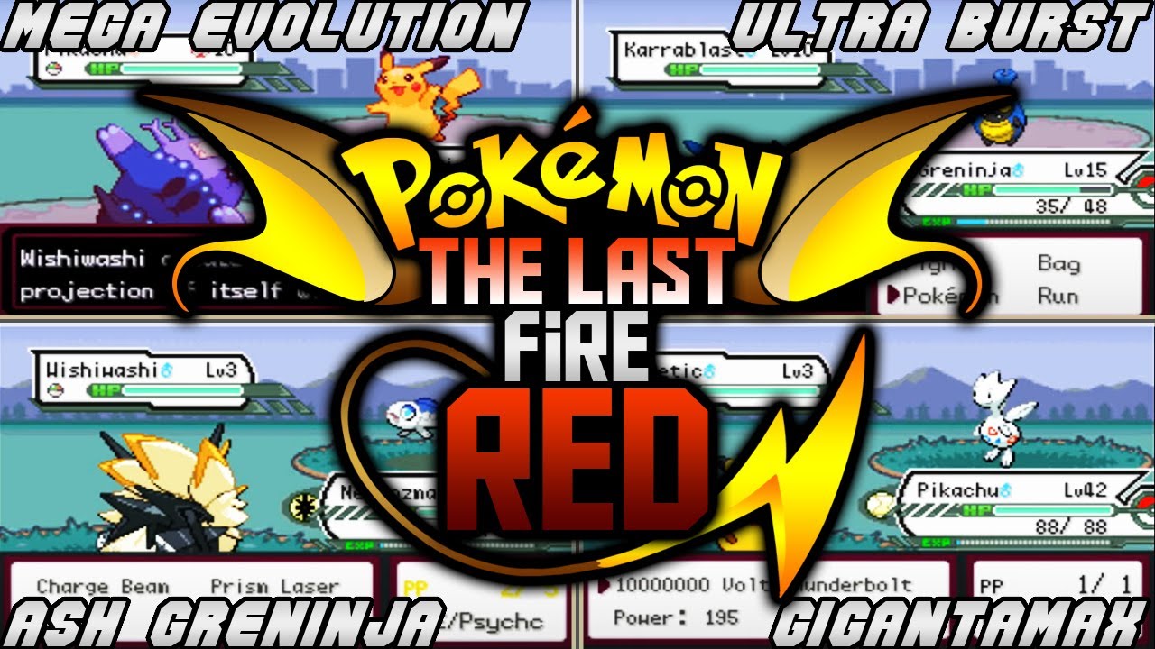 Pokemon Game With Last Red, Gigantamax, Mega Evolution, Z-Moves & More ...