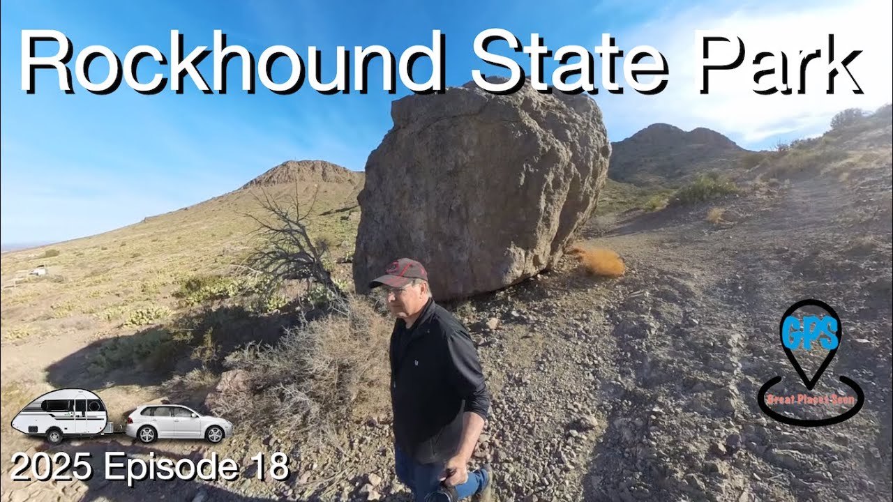 New Mexico - Rockhound State Park | Solo RV Travel and Adventure GPS ...