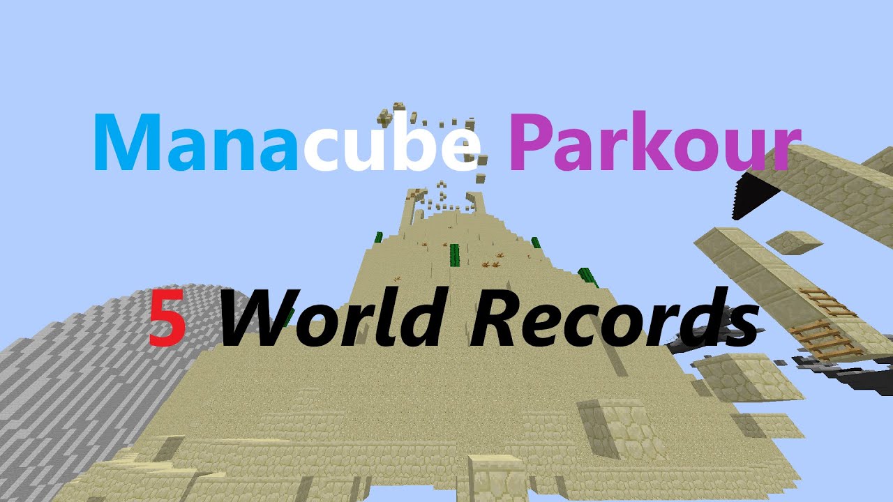 Manacube Parkour 5 World Records #2 - YouTube