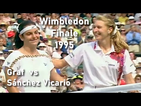 Wimbledon Finale 1995  Steffi Graf - Arantxa Sánchez Vicario (in HD)