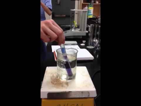 Heating cobalt(II) chloride solution - YouTube