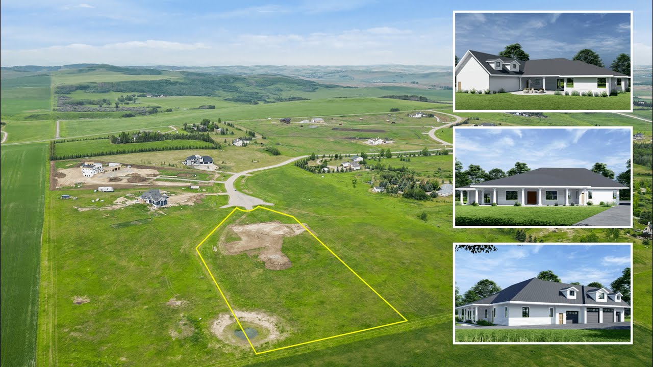 292091 Crocus Meadows Place W - DeWinton, Alberta - YouTube