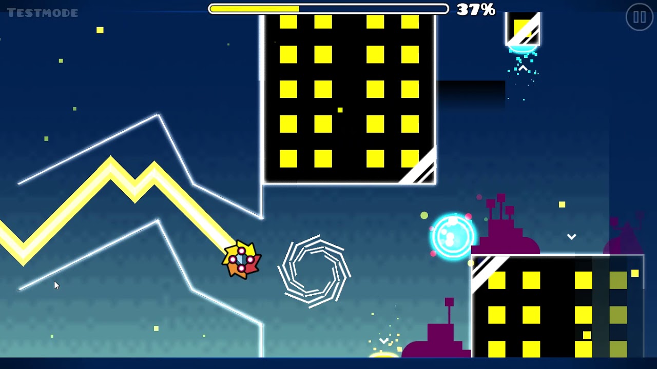 Trying To Make A City-Themed Level In GD - YouTube