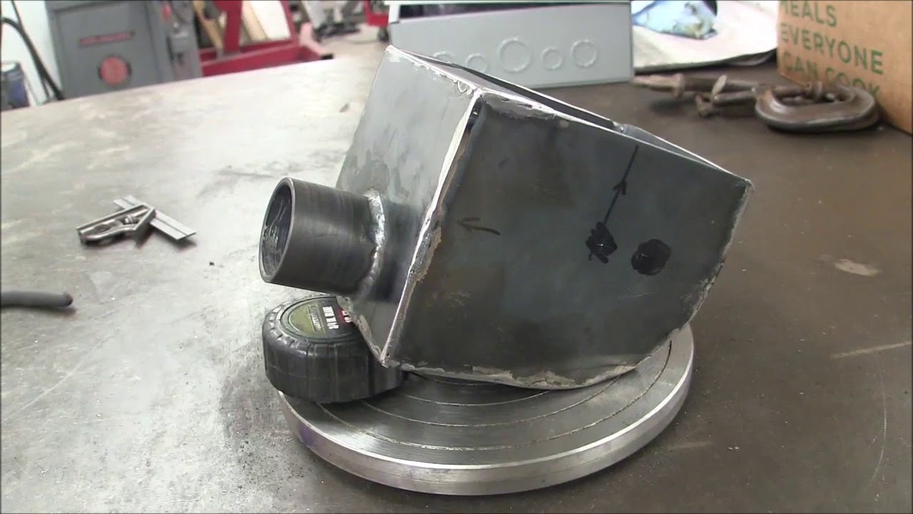 Dust collector housing - YouTube