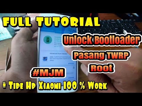 FULL TUTORIAL | UBL | PASANG TWRP AND ROOT TIPE HP XIAOMI NOTE 5A UGLITE 100% WORK