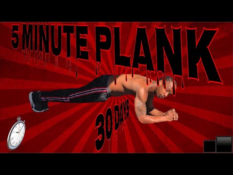 DOING A 5 MINUTE PLANK EVERYDAY FOR 30 DAYS | DAY 2 - YouTube