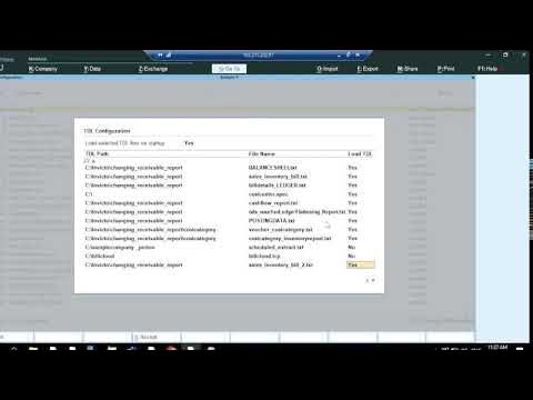 Reducing the incremental data load time real time data extract-Tally - YouTube