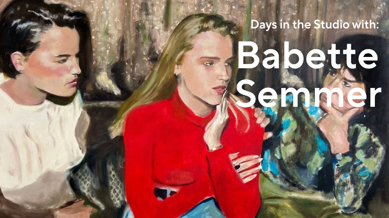 Days in the studio with: Babette Semmer - YouTube