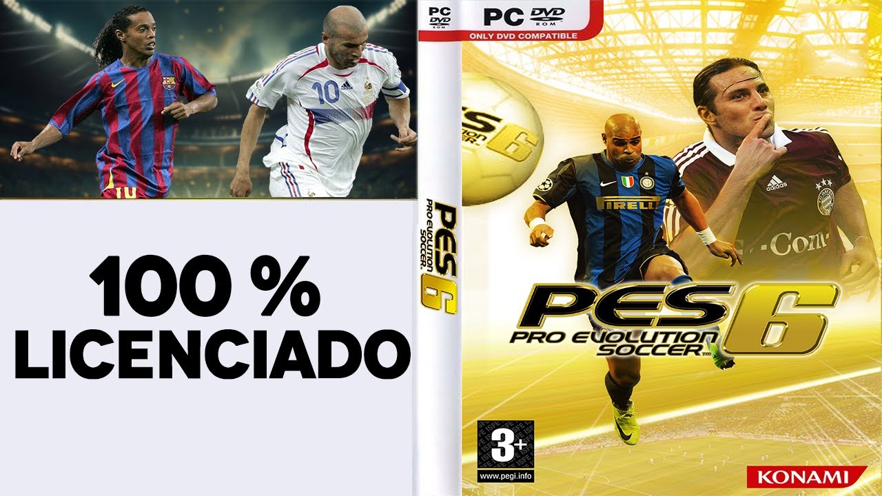 Pes 6 Licenciado (Original Season) Gameplay & Review | By Fabri55 (PC ...