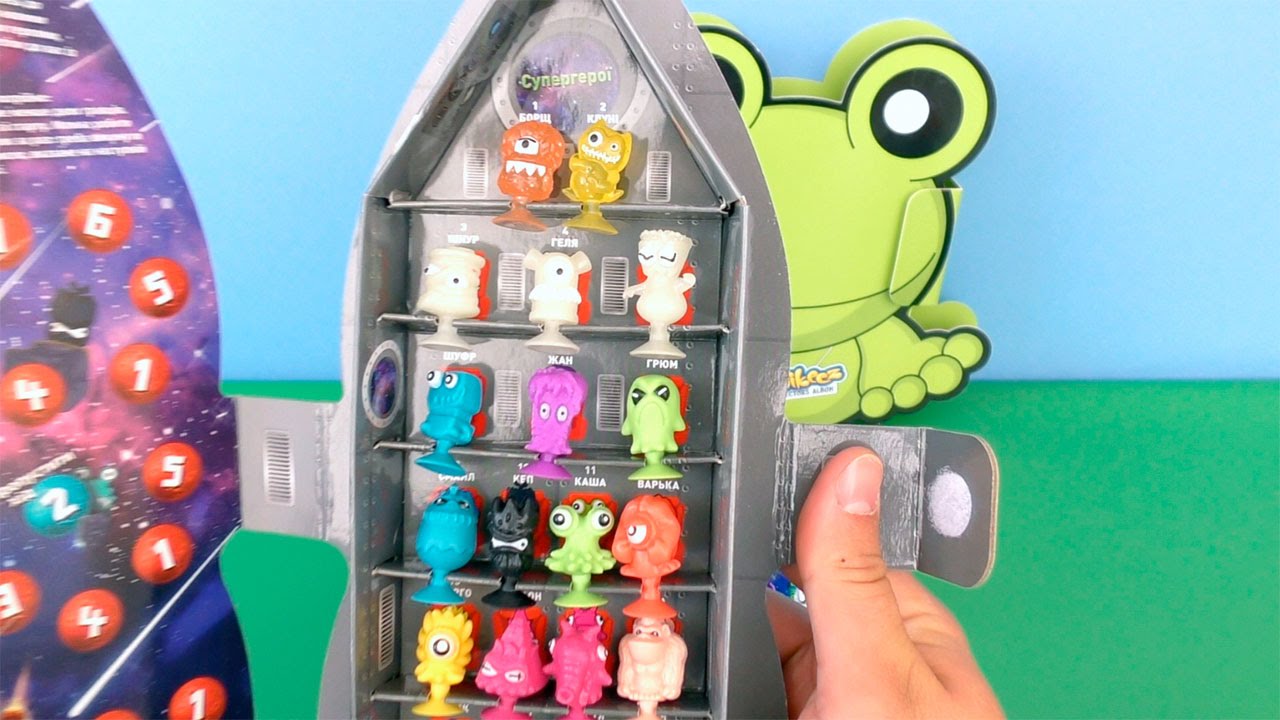 Stikeez from space. Complete collection Stikeez aliens from outer space ...