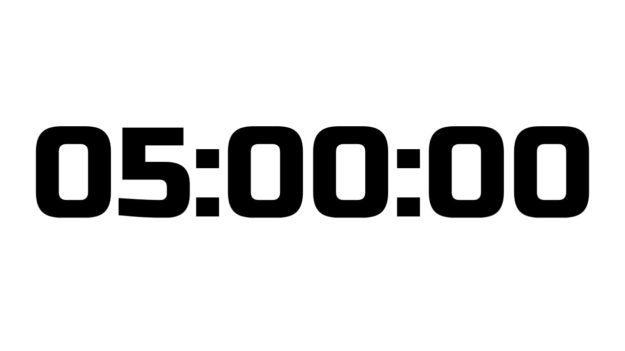 5 Hour Timer - YouTube