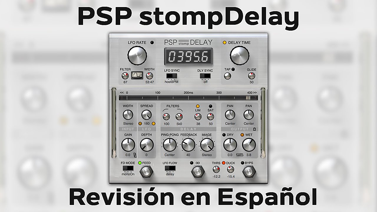 ⚡PSP stompDelay⚡-Revisión y Novedades en Español- - YouTube