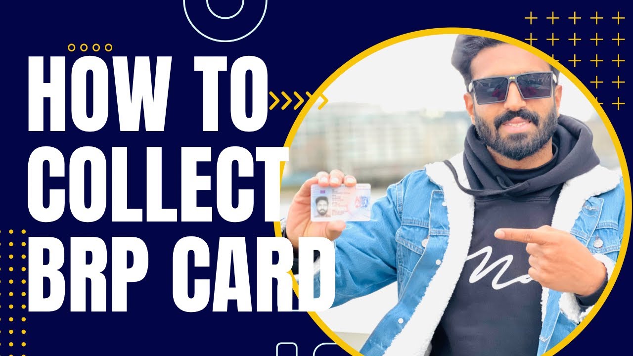 How to collect BRP card| How to use map in London - YouTube