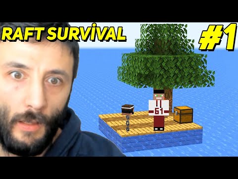 RAFT SURVİVAL MİNECRAFT 1.Bölüm