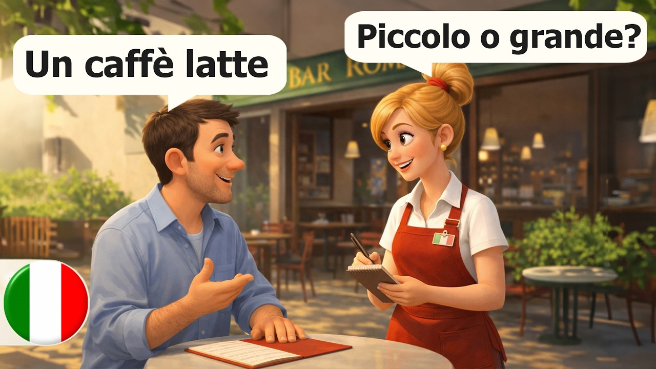 25 Minutes of Daily Italian dialogues for Beginners (A1-A2) Easy ...