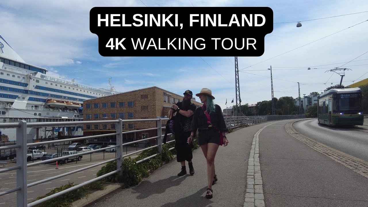 City walks series - Helsinki, Finland (4K walking tour) - YouTube