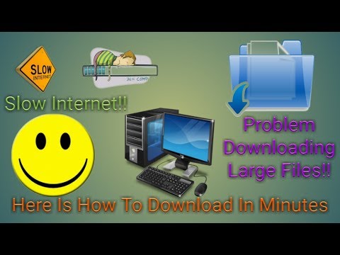 Download Large Files In Slow Internet Using Cloud Download - YouTube