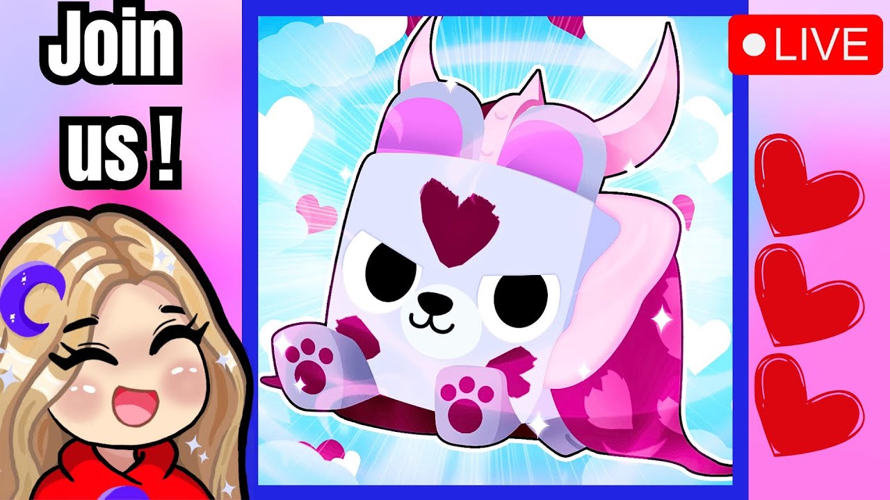 [🔴LIVE] PET SIMULATOR 99 -VALENTINES EVENT Part 2! 💘GIVEAWAYS! - YouTube