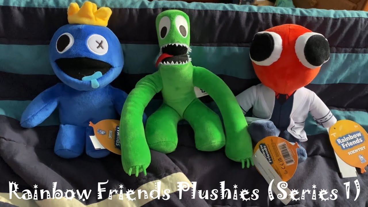 PhatMojo Rainbow Friends Plush Review (Series 1) - YouTube