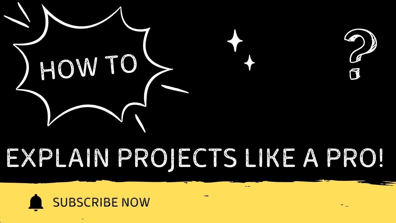 How to Explain Your Project Like a Pro in Interviews - YouTube