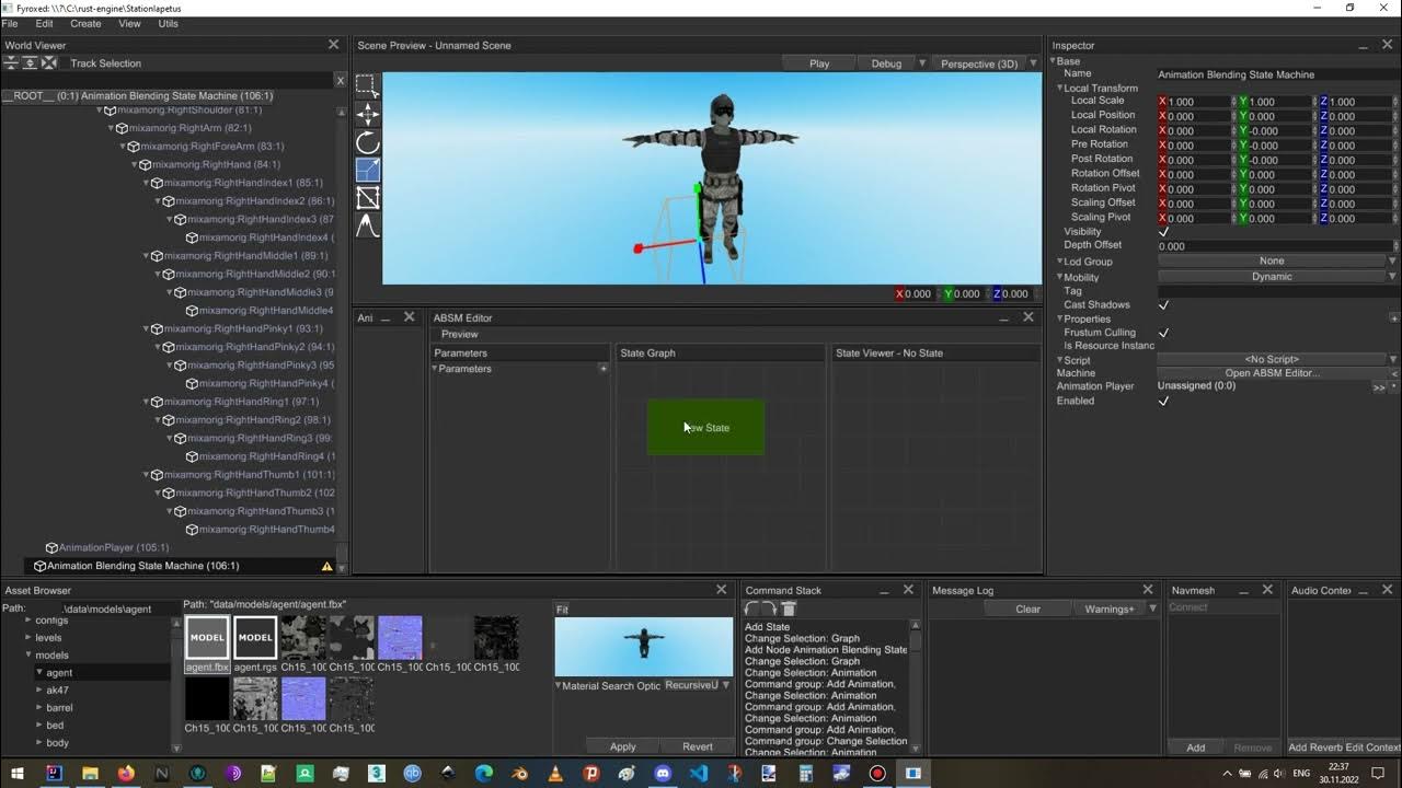 Animation Editing in Fyrox Game Engine - YouTube