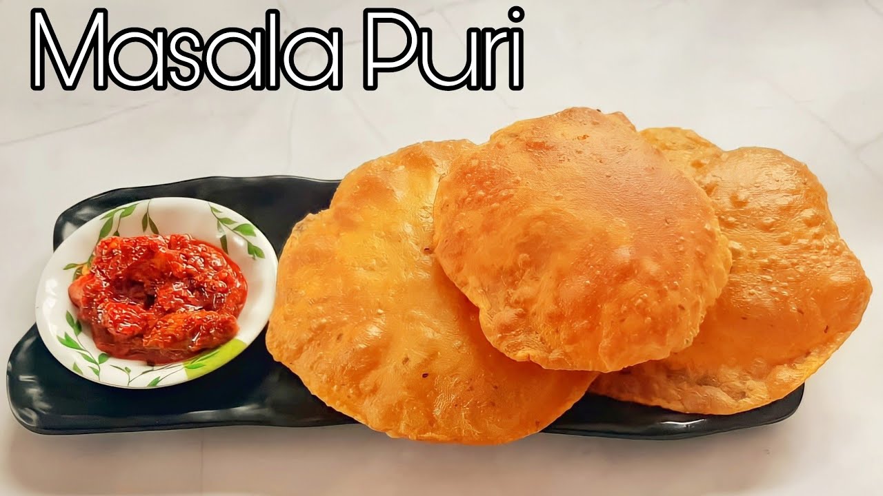 Masala Puri Recipe|Kids Lunch box recipe|मसाला पूरी|Aate ki Masala Puri ...