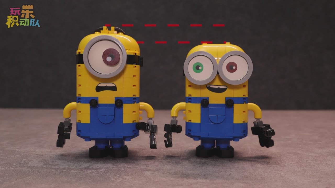 LEGO Minions: The Rise of Gru 75551 Brick built Minions and their Lair ...