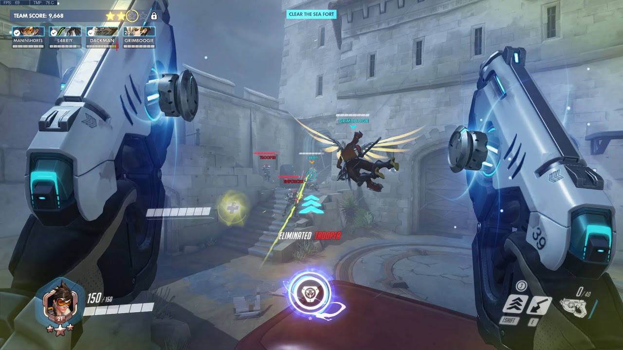 Overwatch: Flight of Winston, Sortie 2 - YouTube