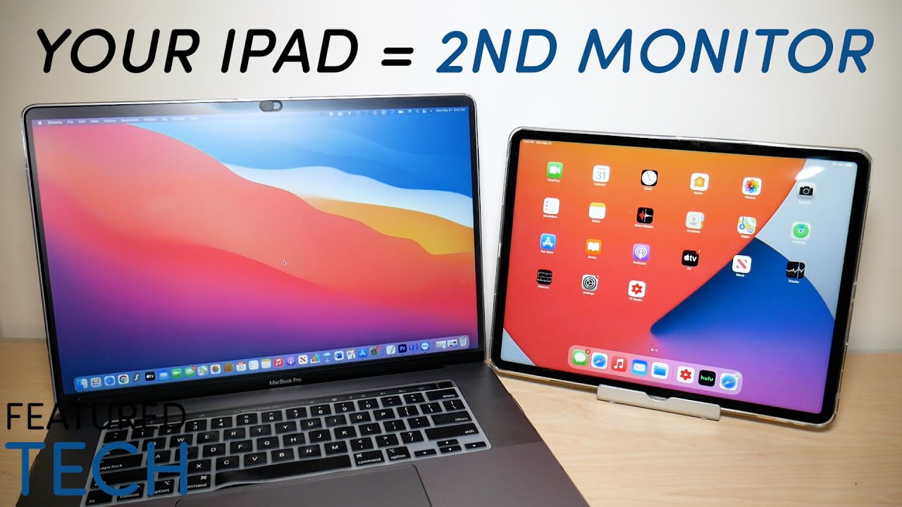 How to Use iPad as a 2nd Monitor | Sidecar Tutorial for Mac | Featured ...