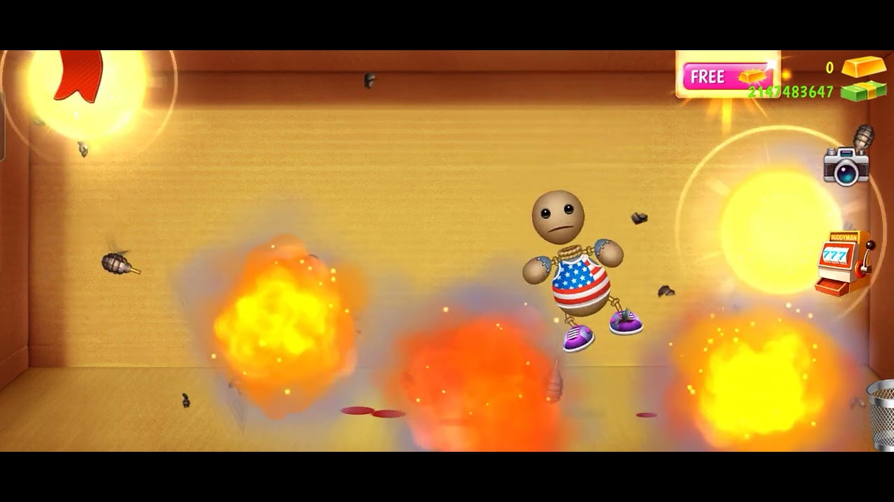 kick the buddy mod apk unlimited money and gold - YouTube